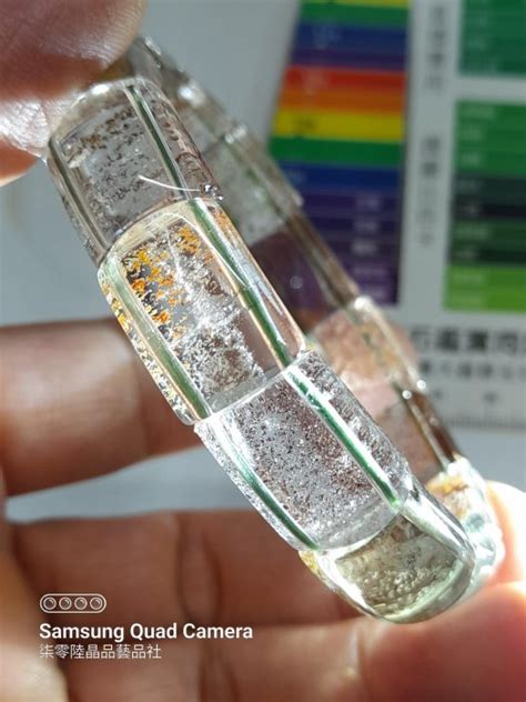 柒零陸晶品天然5級冰透異象四季彩幽靈手鐲型手串手排a735重量約41g Yahoo奇摩拍賣