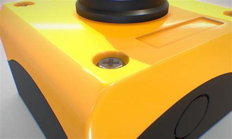 Emergency Stop Button Input Module Cgtrader