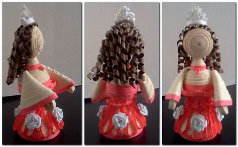 3d Quilling Dolls ~ Art Craft T Ideas