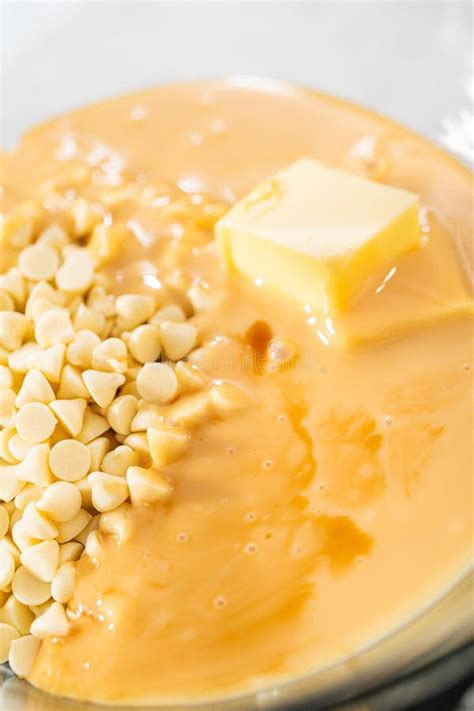 Candy Corn Fudge Stock Image Image Of Bowl Recipe 287213605