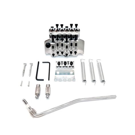 Jual Tremolo Gitar Elektrik Listrik Bridge Floyd Rose UpDown Licensed Guitar Silver Dan Black 1
