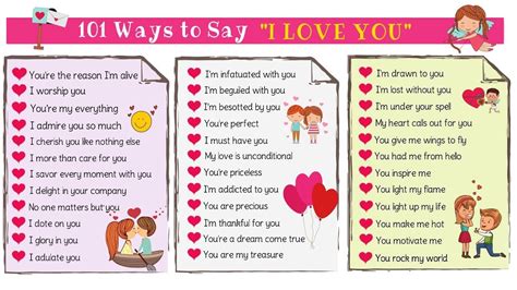101 Super Cute Ways To Say I LOVE YOU In English Love Messages YouTube