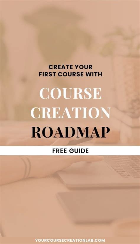 Your Roadmap To A Profitable Course Creation Digital Course Creation Guide Roadmap Online