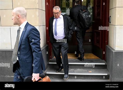Melbourne Australia 13th Feb 2025 Vincenzo Crupi Centre Departs From The Supreme Court Of