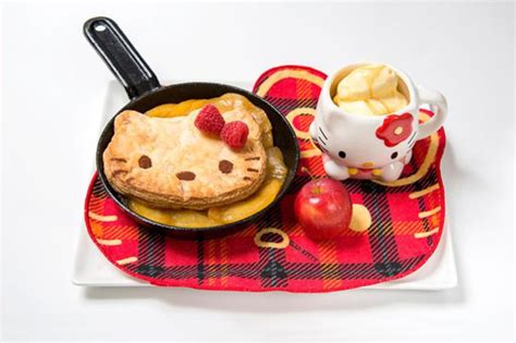 Rayakan Ultah Hello Kitty Ke 40 Kafe Pop Up Ini Sajikan Menu Bertema Hello Kitty