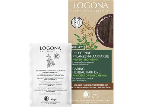 Logona Herbal Hair Dye Tinta De Cabelo Castanho Wortenpt