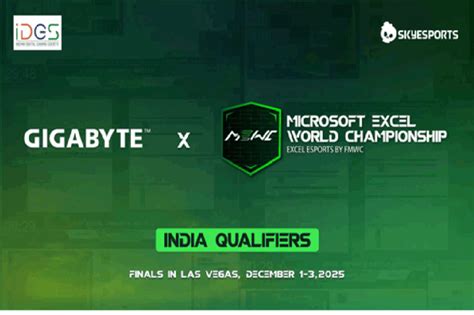 Aditya Kumar Darak Triumphs At Microsoft Excel World Championship India Qualifier To Represent