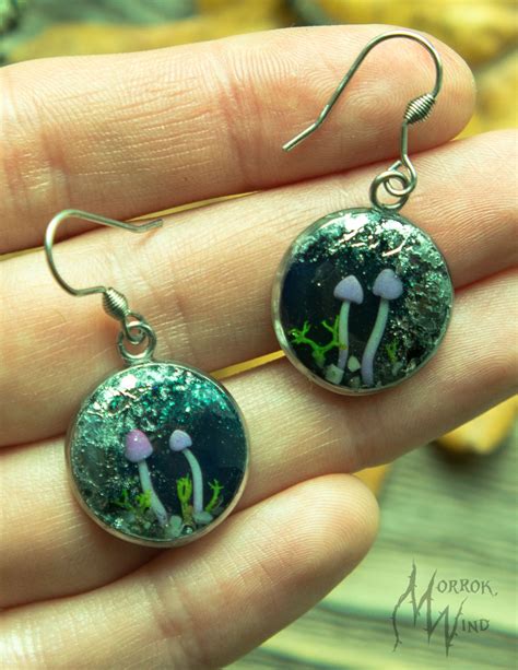 Cute Mushroom Earrings At Imelda Metzger Blog