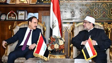 رئيس ديوان الوقف السني بالعراق يشيد بتجربة الأوقاف المصرية في مجال الدعوة