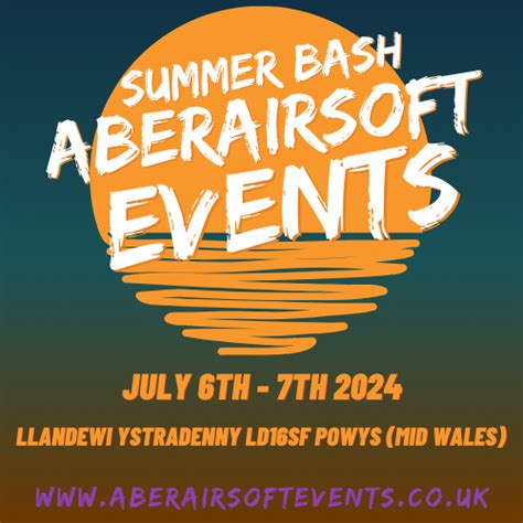 Summer Bash Aberairsoft Events Aberairsoftevents