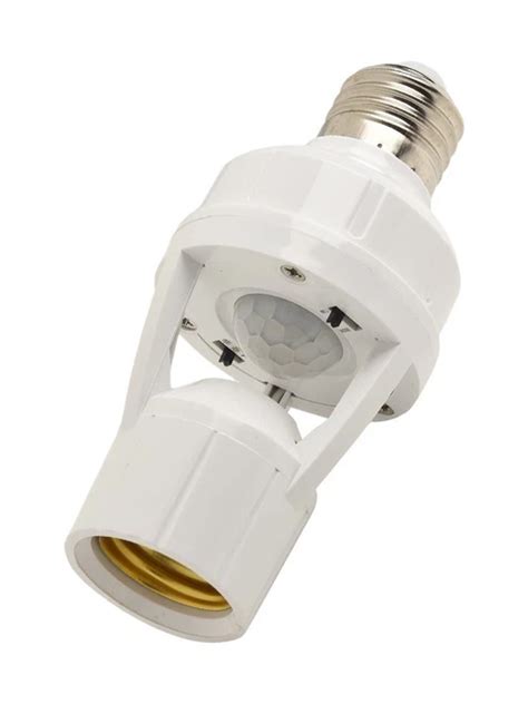Intelligent Pir Sensor Lamp Holder And Adapter For Automatic Led Control