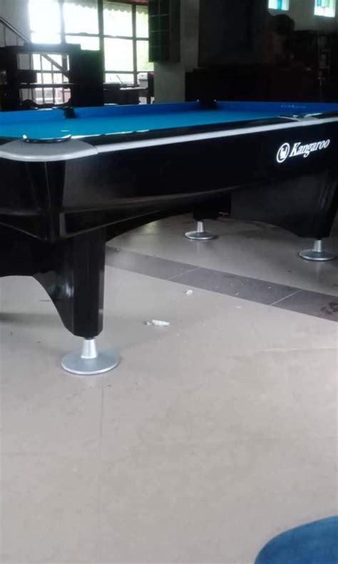 Original Korean Kangaroo Fiber Glass Sidings Standard Billiard Table