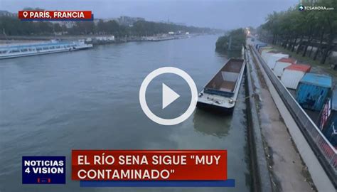 Video Río Sena Presenta Altos Niveles De Contaminación