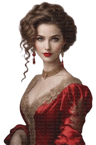 Винтажная дама Free Png Picmix