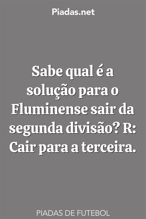 50 Piadas De Futebol Piadas
