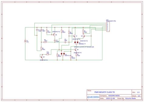 pwm negatif class td easyeda open source hardware lab