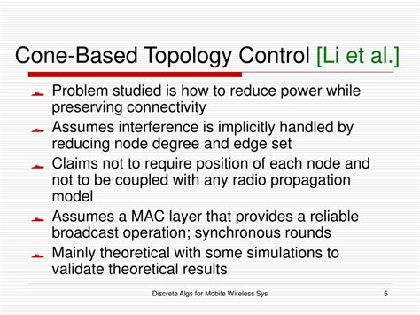 Ppt Cpsc 689 Discrete Algorithms For Mobile And Wireless Systems Powerpoint Presentation Id