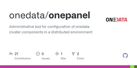 Github Onedata Onepanel Administrative Tool For Configuration Of Onedata Cluster Components