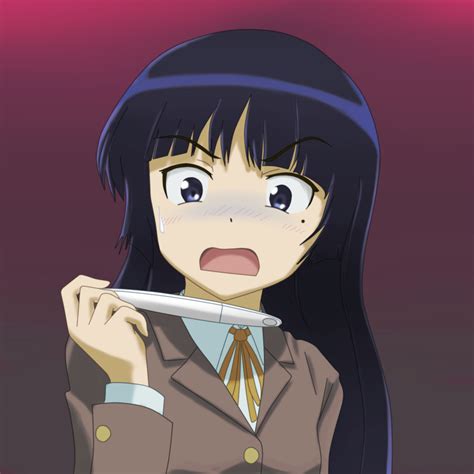 Safebooru Black Eyes Black Hair Commentary Face Gokou Ruri Highres