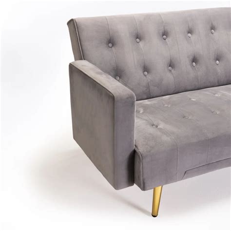 Decofurn Mac Velvet Sleeper Couch Decofurn Furniture
