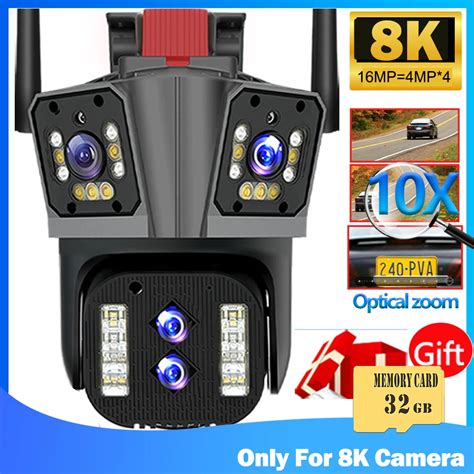 16mp 8k Wifi Ip 10 4k Ai 4