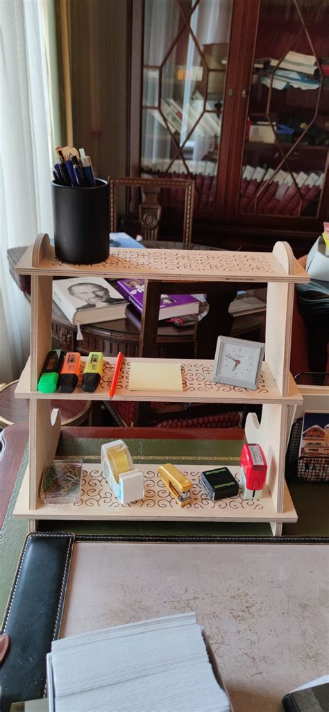 S Shaped Shelf Wood By Andrew