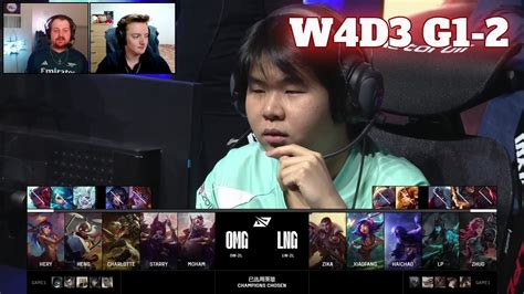Lng Vs Omg Game Week Day Lpl Spring Split Oh My God Vs Lng Gaming G Full