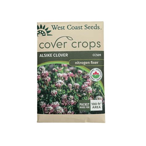 Alsike Clover Organic Cover Crop Seeds West Coast Seeds Ritchie