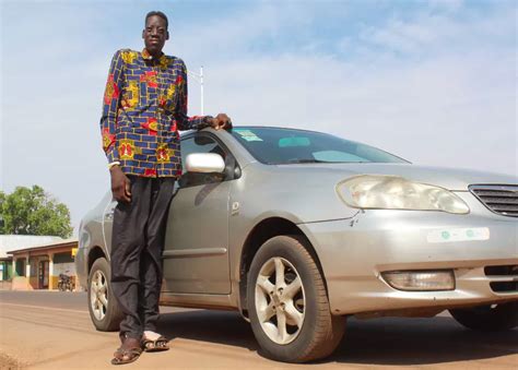 The Ghanaian Giant Reported To Be Worlds Tallest Man