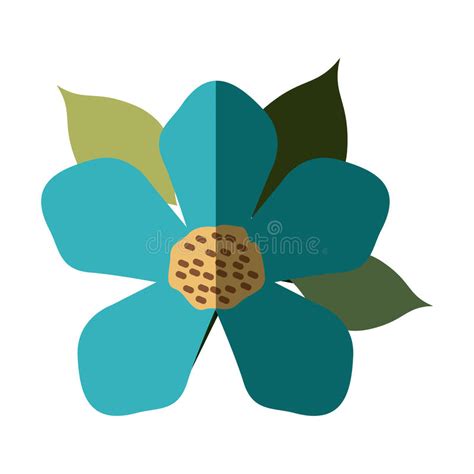 Isolated Flower Decoration Design Stock Vector Illustration Of Object