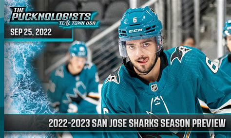 2022 2023 San Jose Sharks Season Preview With Brodie Brazil Teal Town Usa