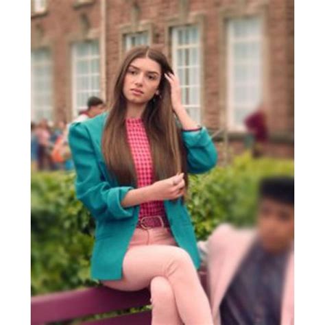 Sex Education Ruby Green Coat