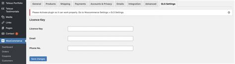 GLS Plugin Installation Process WooCommerce Delivery Plugin