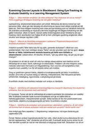 Solved Vilka Frdelar Och Nackdelar Som Finns Med Observation Och Vetenskapsteori Och Metod