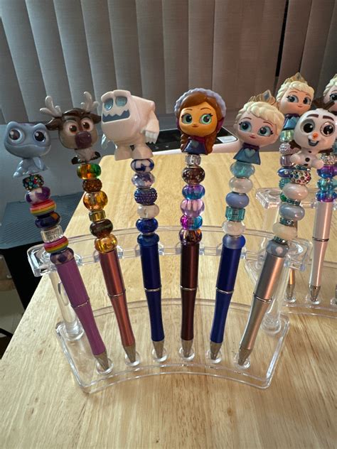 Disney Frozan Elsa Anna Doorables Pens Etsy