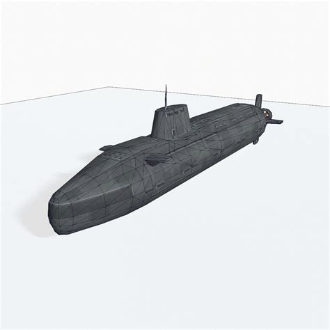 3d Astute Class Submarines Astute Class Model