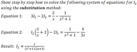 solving a system two of equations