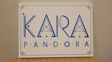 Kara Pandora Kpop Album 카라 판도라 Youtube