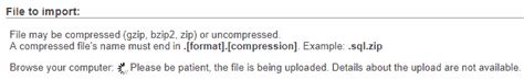 How To Import Large Sql Files With Bigdump Lets Wp