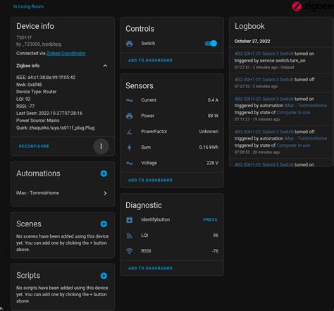 Ts011f By Tz3000typdpbpg Smart Plug Shuts Down Goes Offline · Issue