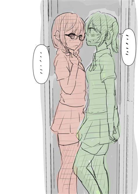 「ロッカーに隠れてるゆうせつ 」ゆきトラ🍹の漫画