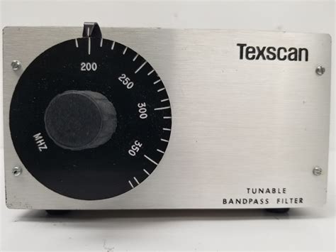 Texscan 5vf190375 5 50 Aa Tunable Bandpass Filter
