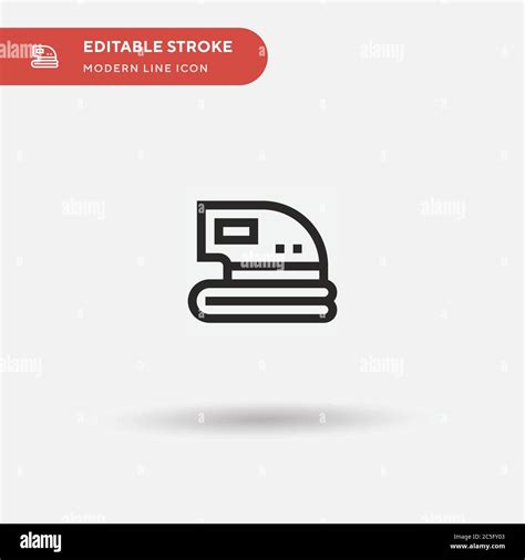 Iron Simple Vector Icon Illustration Symbol Design Template For Web