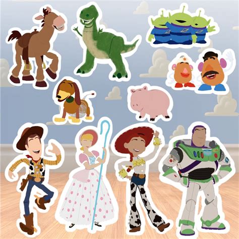 Toy Story Vinyl Stickers Etsy