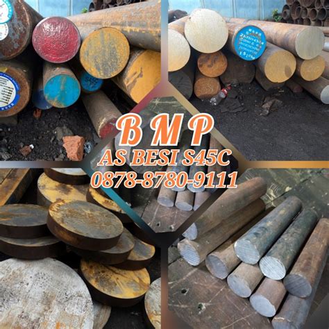 Jual As Besi S45c Diameter 40mm X Panjang 1200mm Jakarta Barat Tb