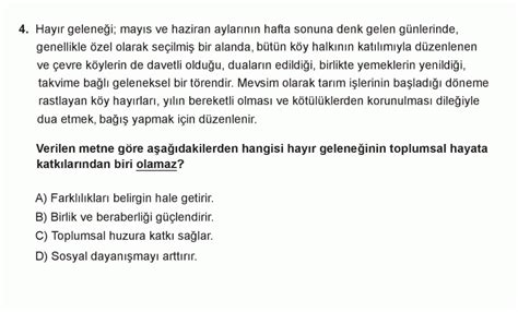 Online Deneme Sınavı Çöz