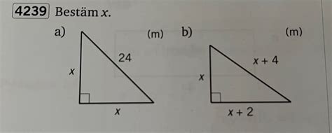 Pythagoras Sats Matematik Matte 2 Logik Och Geometri Pluggakuten