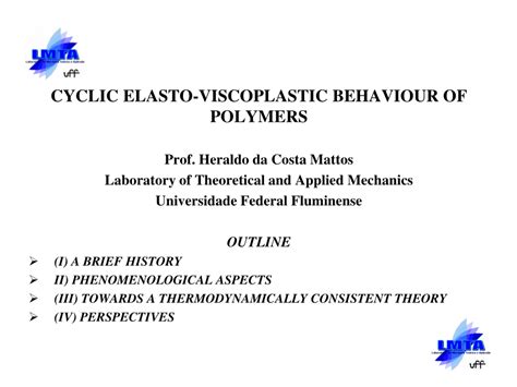 Pdf Cyclic Elasto Viscoplastic Behaviour Of Polymers