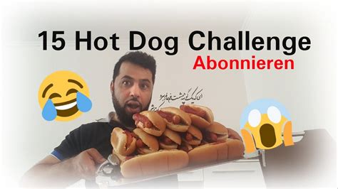 15 Stück Hot Dog Challenge Youtube