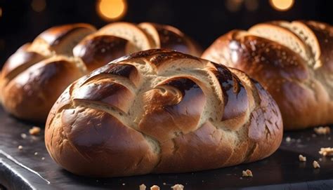 Premium AI Image AI Generated AI Generative A Futuristic Photo Of Bread Baked